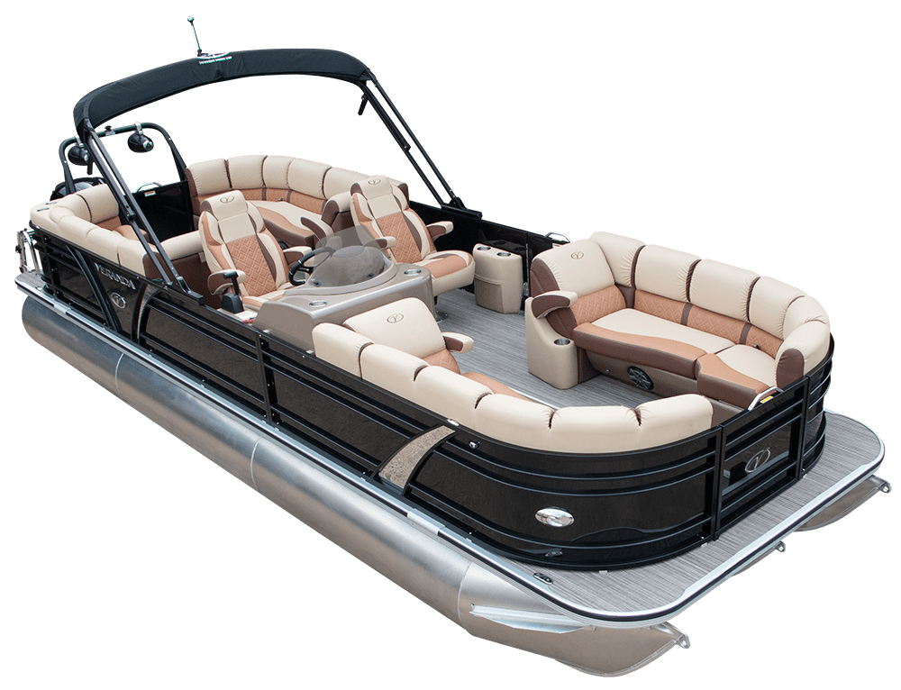 2020 VP25RC Front - Veranda Luxury Pontoon Boats