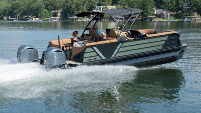 Veranda Luxury Pontoons | Lifetime of Enjoyment