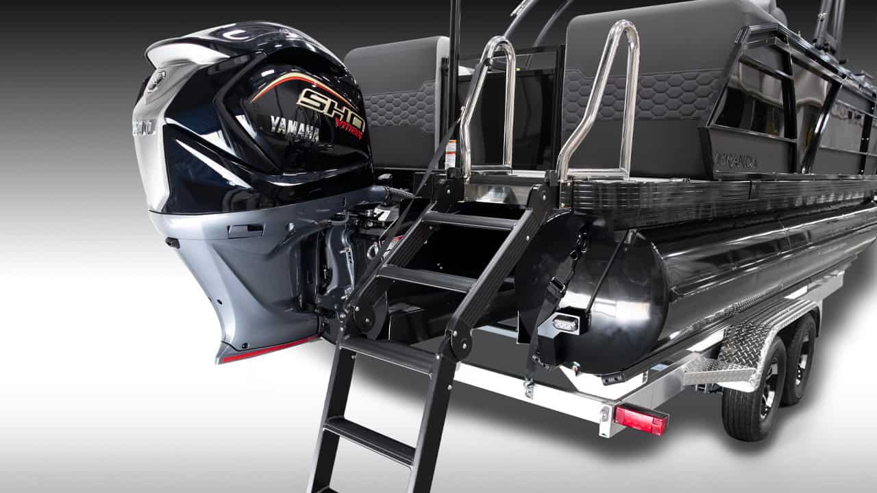 powder coat pic - Veranda Luxury Pontoon Boats